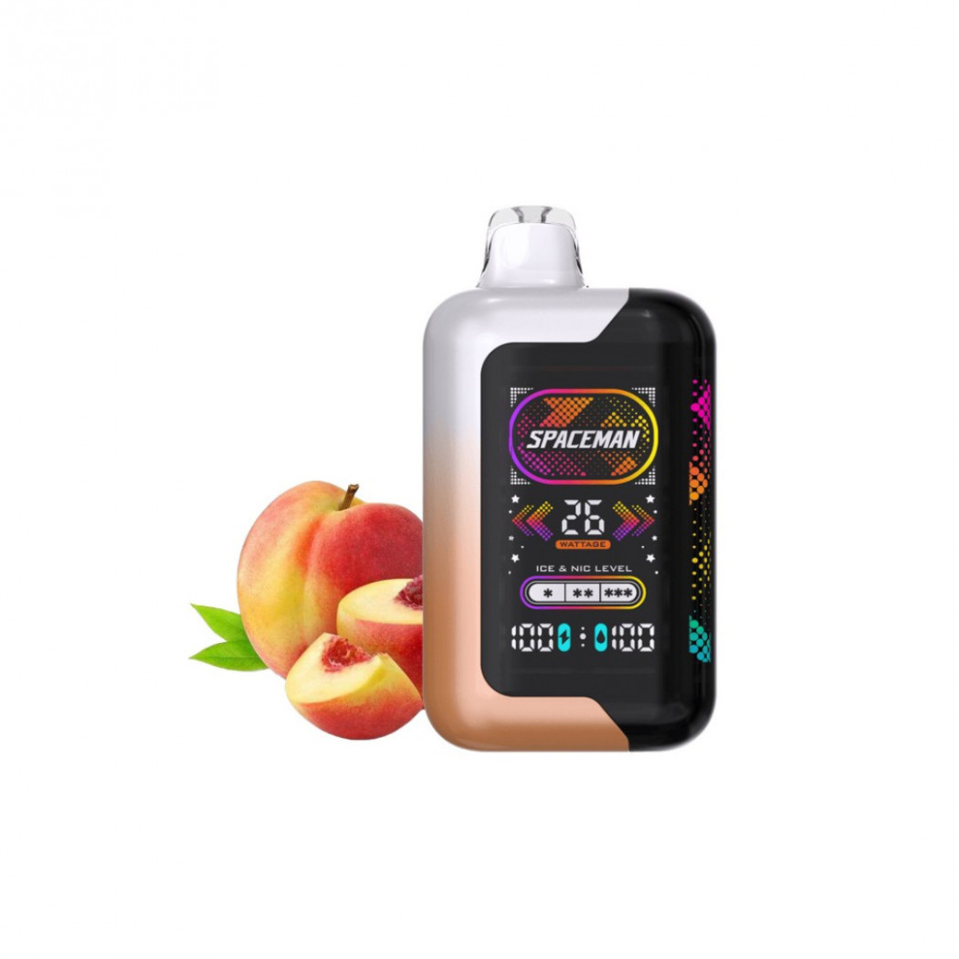 SMOK SPACEMAN 40K PUFFS JUICE PEACH WATERMELON - Trident Vape Guatemala